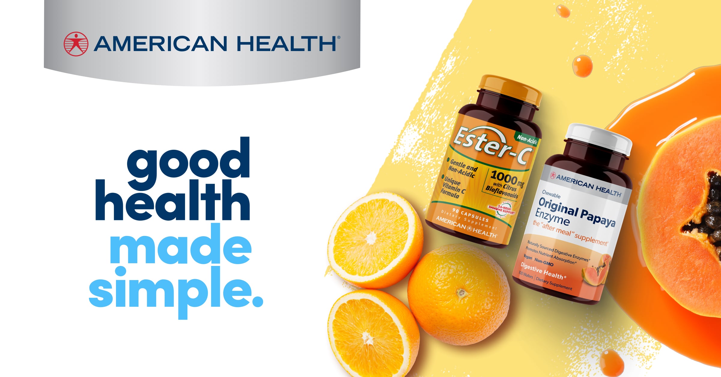 American Health | Super Papaya Enzyme Plus